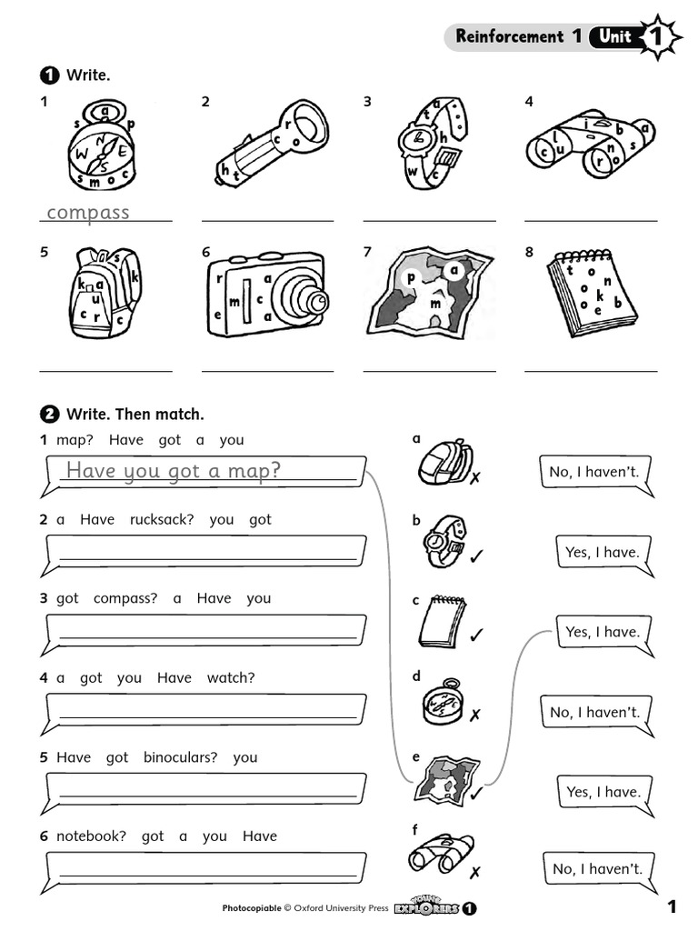 YOUNG EXPLORERS 1 - Worksheets - Reinforcement PDF | PDF | Meal | Food ...