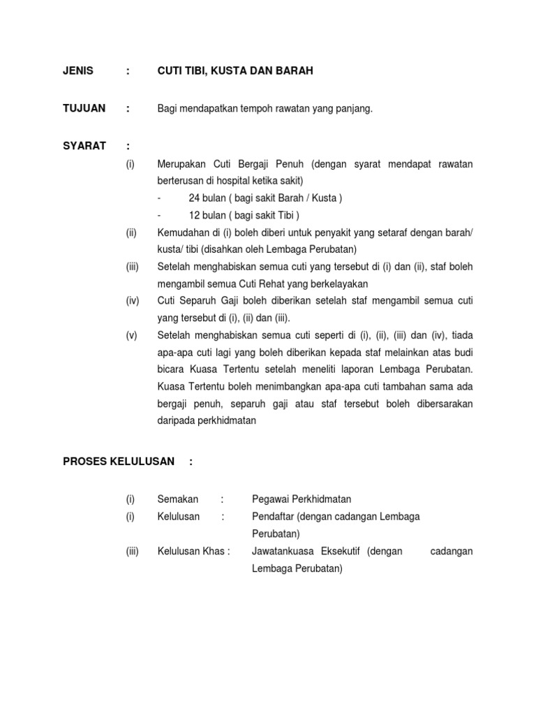 Cuti Tibi, Kusta & Barah PDF | PDF