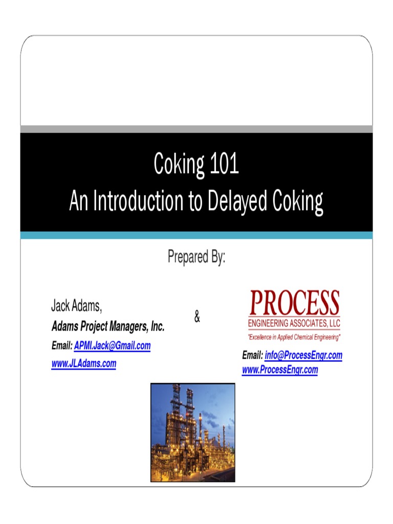 Delayed Coking - LUMMUS PDF | PDF | Chemical Process Engineering | Gases