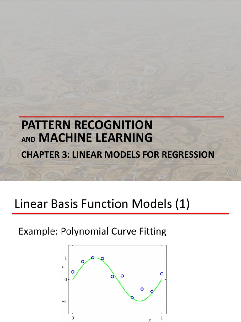 PRML Slides 3 | PDF | Bayesian Inference | Normal Distribution