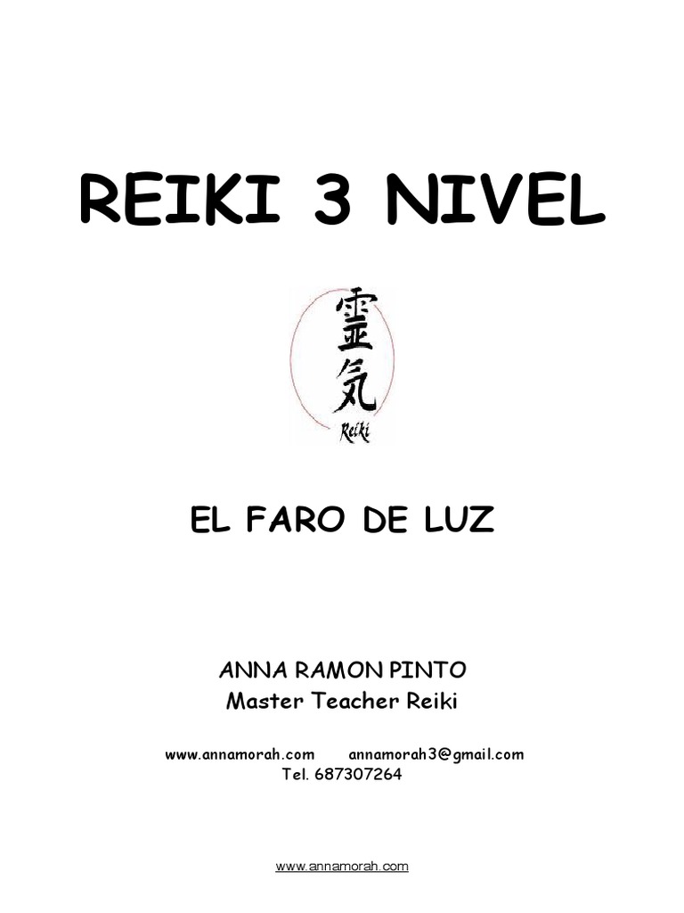 Manual 3 Reiki Anna PDF | PDF | Reiki | Meditación