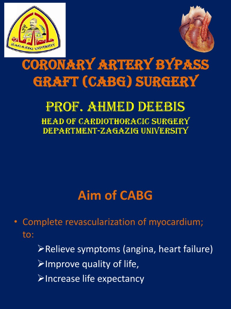 Coronary Artery Bypass Graft Cabg Surgery | PDF | Coronary Artery ...