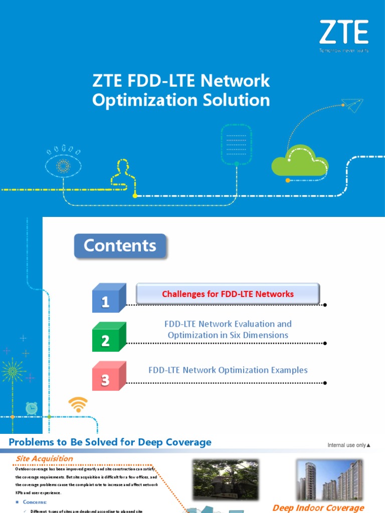 ZTE FDD-LTE Network Optimization Solution - R1.0 - 20160630 | PDF ...