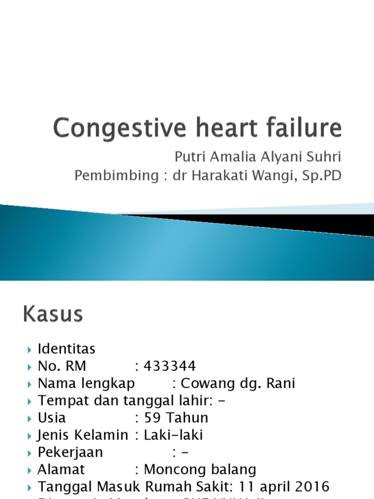 Congestive Heart Failure | PDF