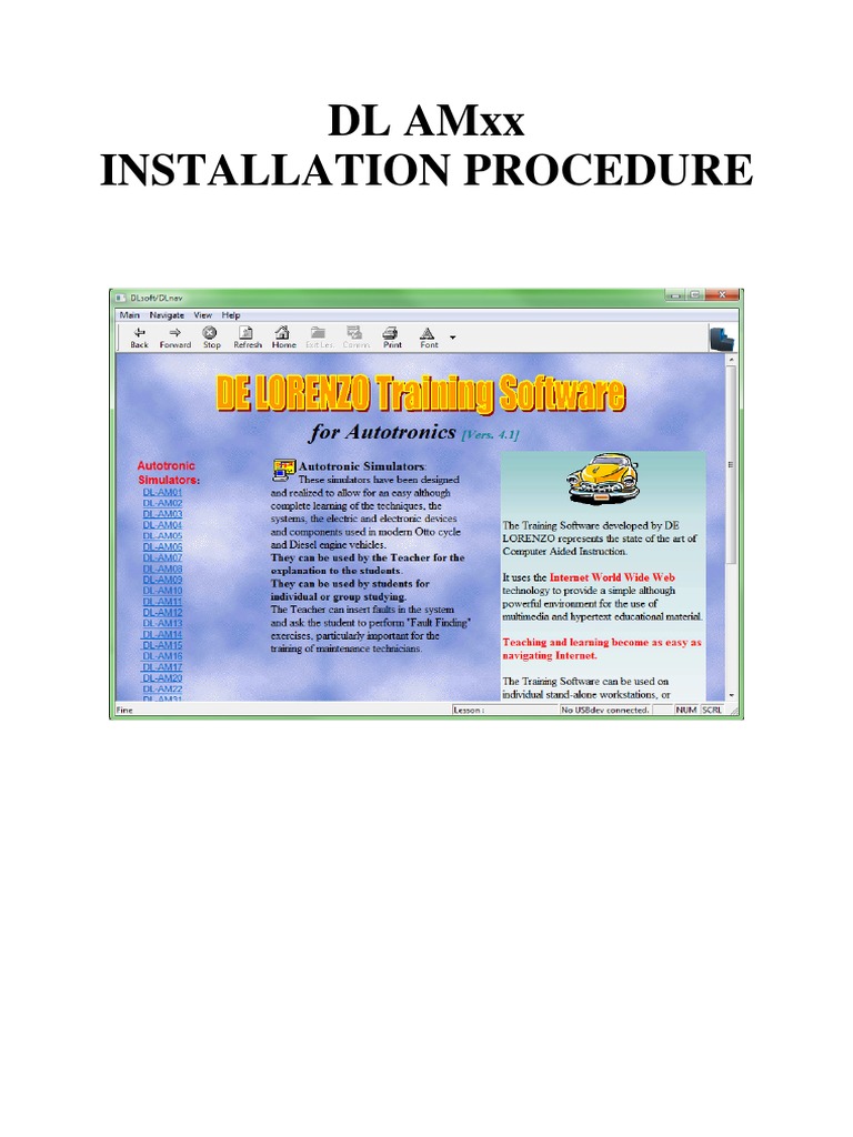DL AMXX - Installation Procedure | PDF | Simulation | Parameter ...
