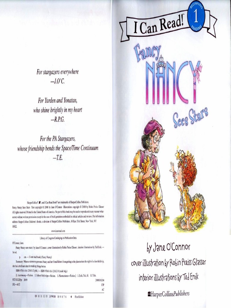 Fancy Nancy Sees Stars | PDF