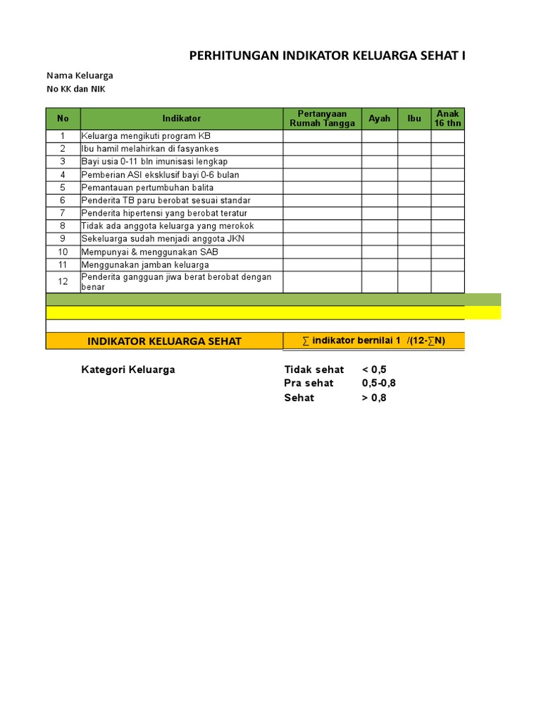 Perhitungan Iks Manual (Ikas) Versi 1.0 | PDF