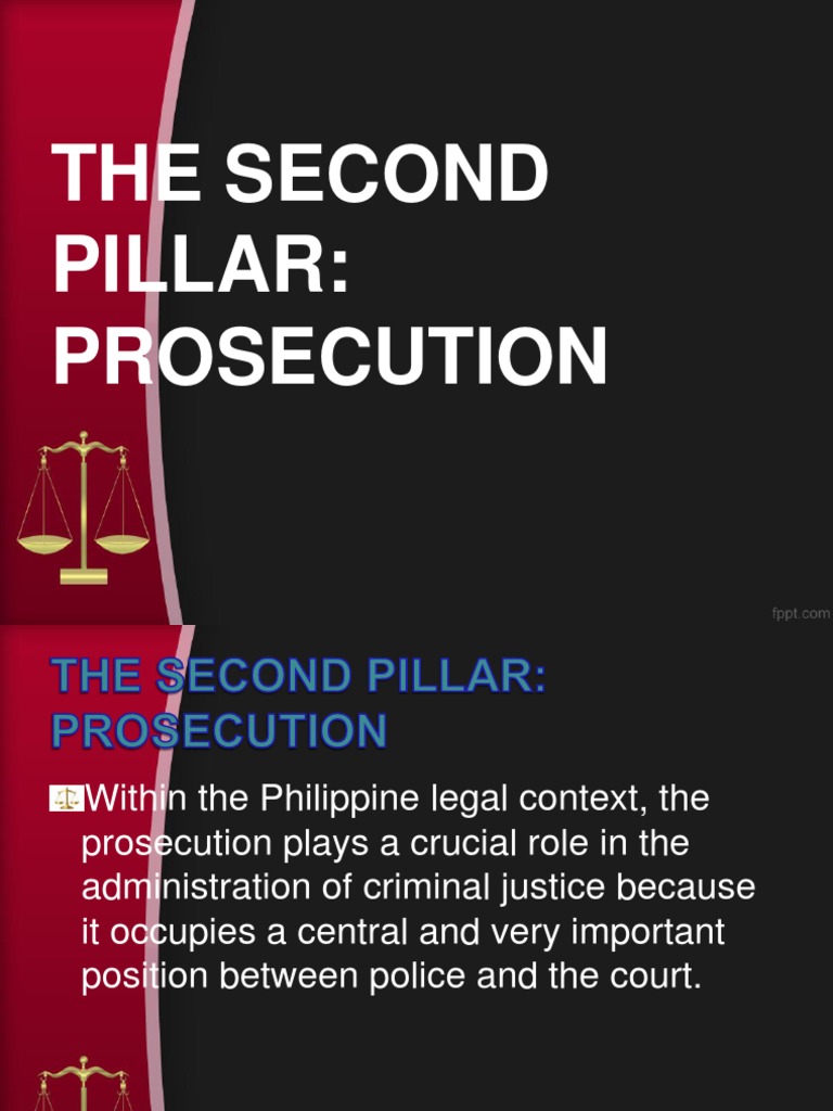 The Second Pillar | Download Free PDF | Prosecutor | Criminal Procedure