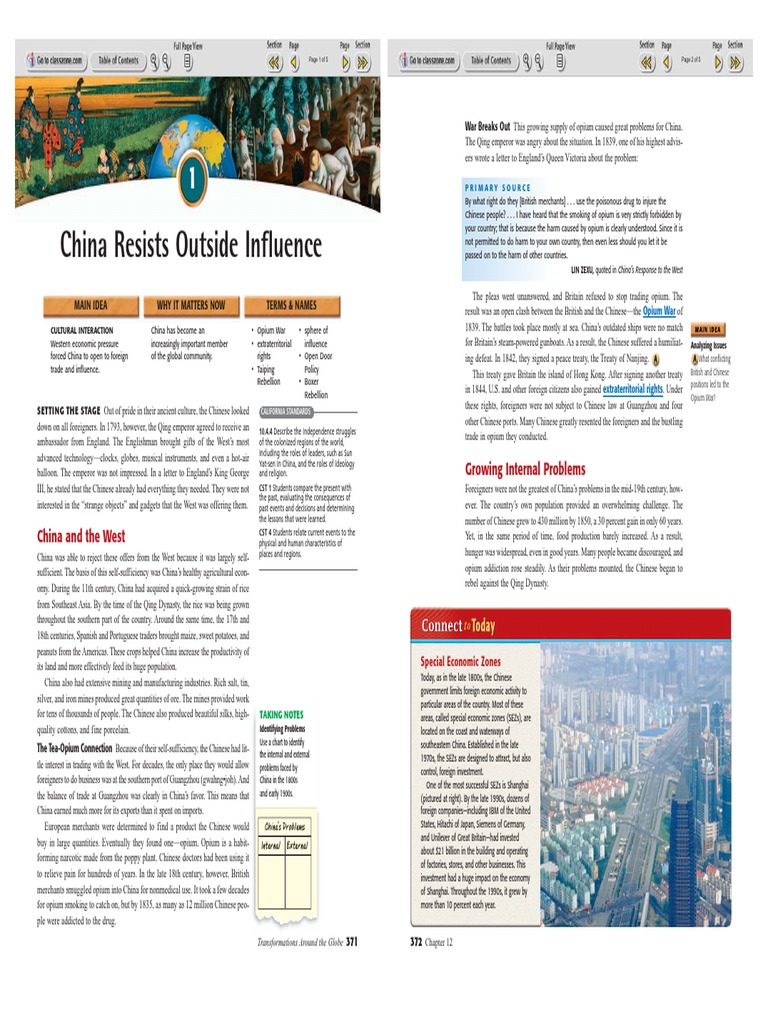 China Resists Outside Influence PDF | PDF | China | World Politics