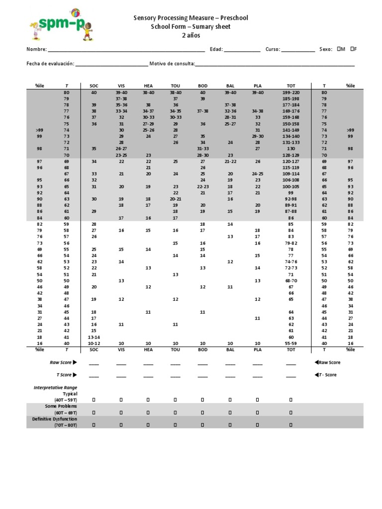 SPM P 2 Años Escolar | PDF | Des sports