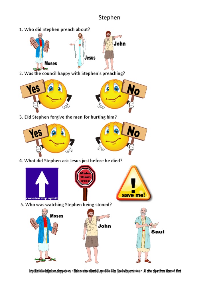 Stephen Worksheet | PDF