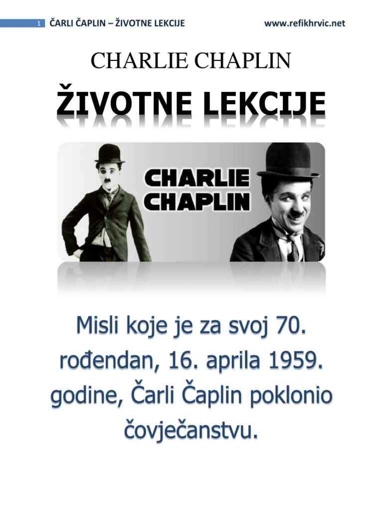 Zivotne Lekcije Carli Caplin | PDF