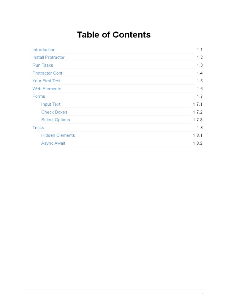 Protractor Learn Testing Angular Pdf J Query Angular Js