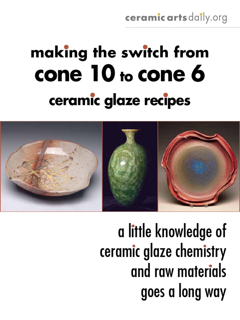 Cone 10 Cone 6 | PDF | Pottery | Ceramics
