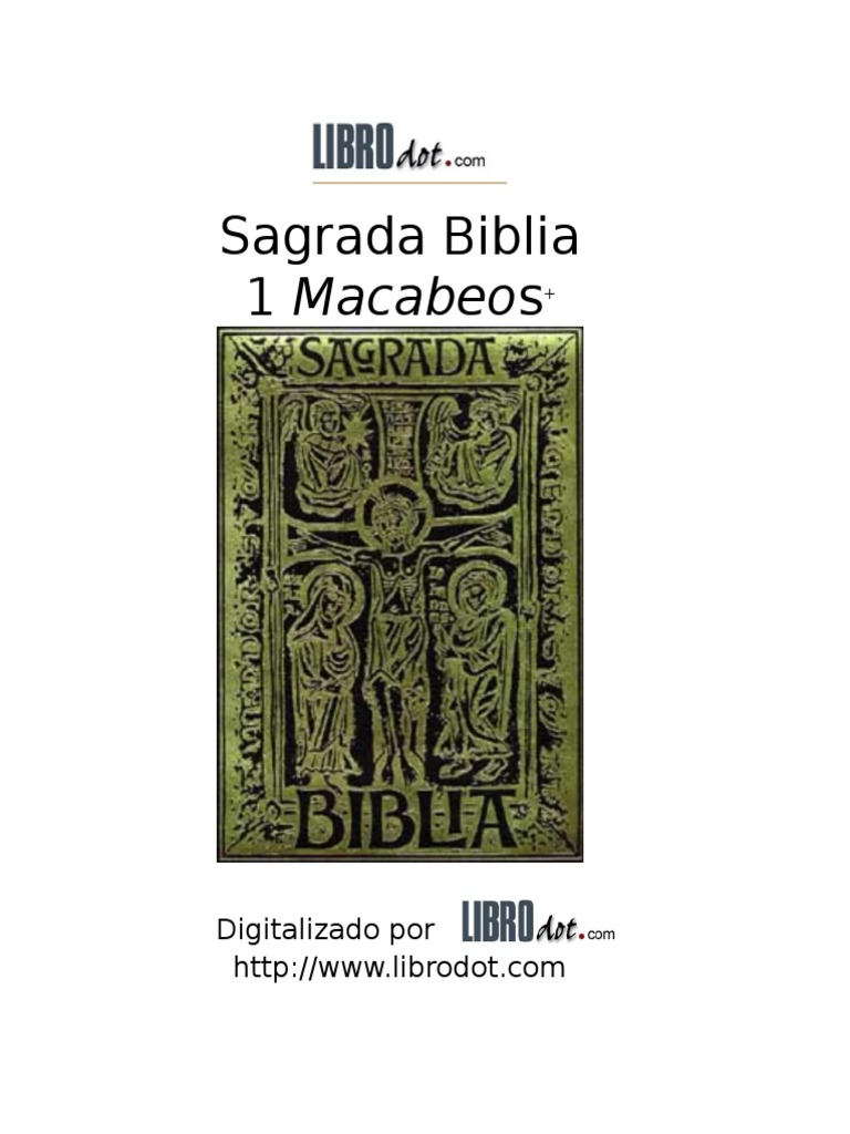 Historia de 1 Macabeos: Rebelión y Fe | PDF | Alejandro el Grande ...