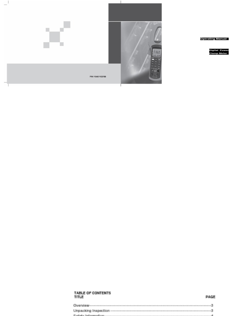 Manual Ut Español | PDF | Alternating Current | Ac Power