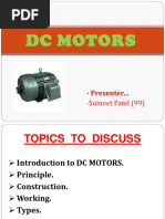 DC Motors | PDF | Electric Motor | Physical Quantities