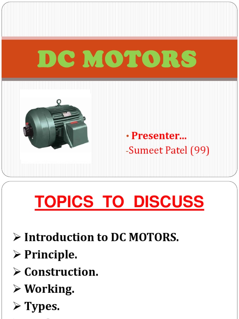 DC Motors | Download Free PDF | Electric Motor | Force