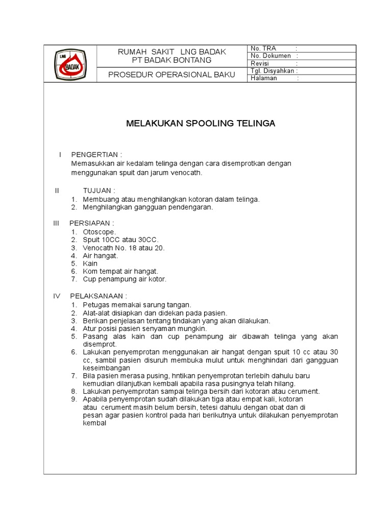 Melakukan Spooling Telinga | PDF | Sains & Matematika
