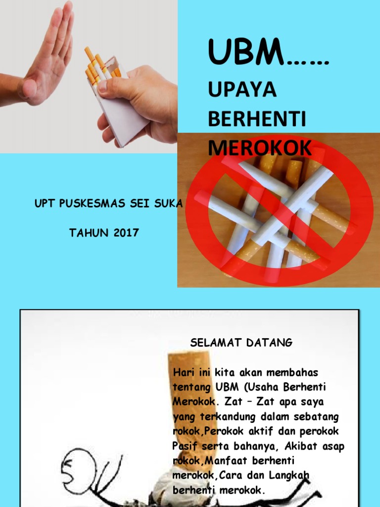 Cara Efektif Berhenti Merokok 2023 | PDF