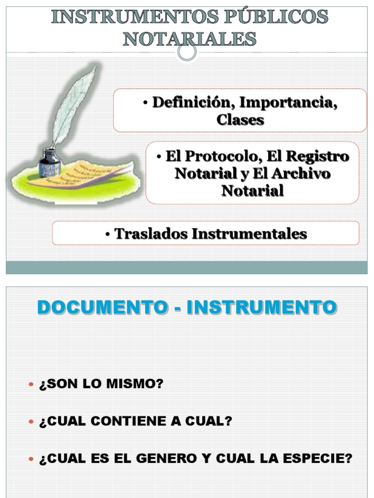 8 - Instrumentos Publicos Notariales | Gobierno | Información del gobierno
