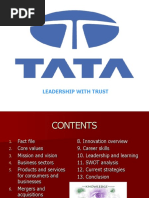 Tata Group: India's Leading Conglomerate | PDF