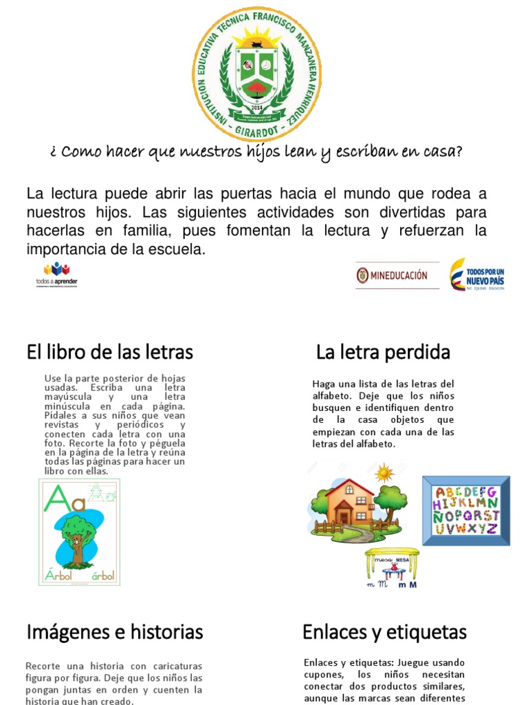 Estrategias de Lectura para Padres de Familia. | PDF | Lectura (proceso ...