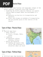 Blank Geography Map Practice Sheets | PDF