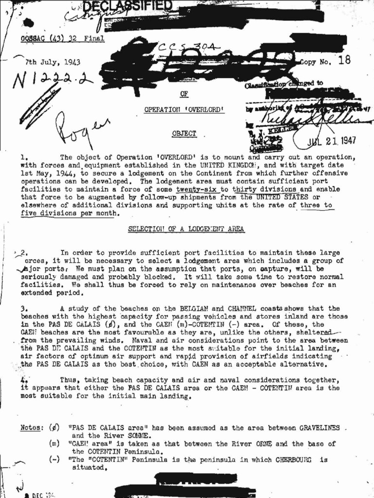 Operation Overlord (1944) | PDF | Operation Overlord | International ...