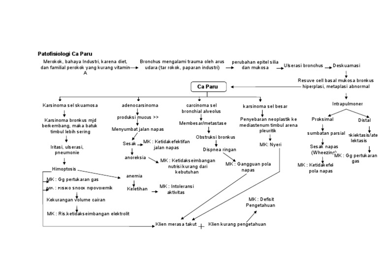 Patofisiologi CA Paru | PDF