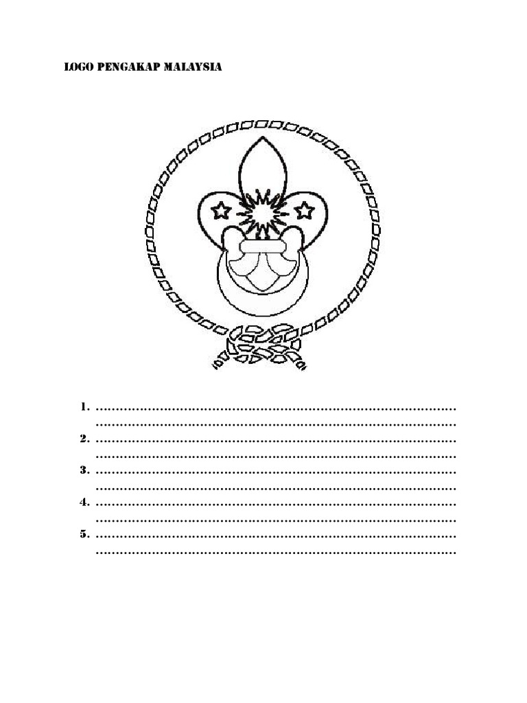 Logo Pengakap Malaysia Dan Dunio | PDF