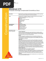 Davco Grout 280 ECO - BROCHURE - 2 PDF | PDF | Concrete | Materials