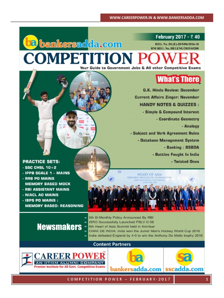 Magazine February ISSUE 2017 ENGLISH Final With Cover Page | PDF | Business