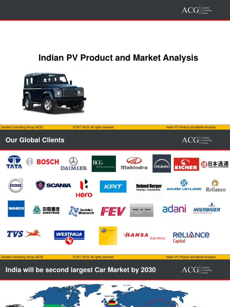 Indian Car Strategy Market Analysis and Outlook 2030 PDF | PDF ...