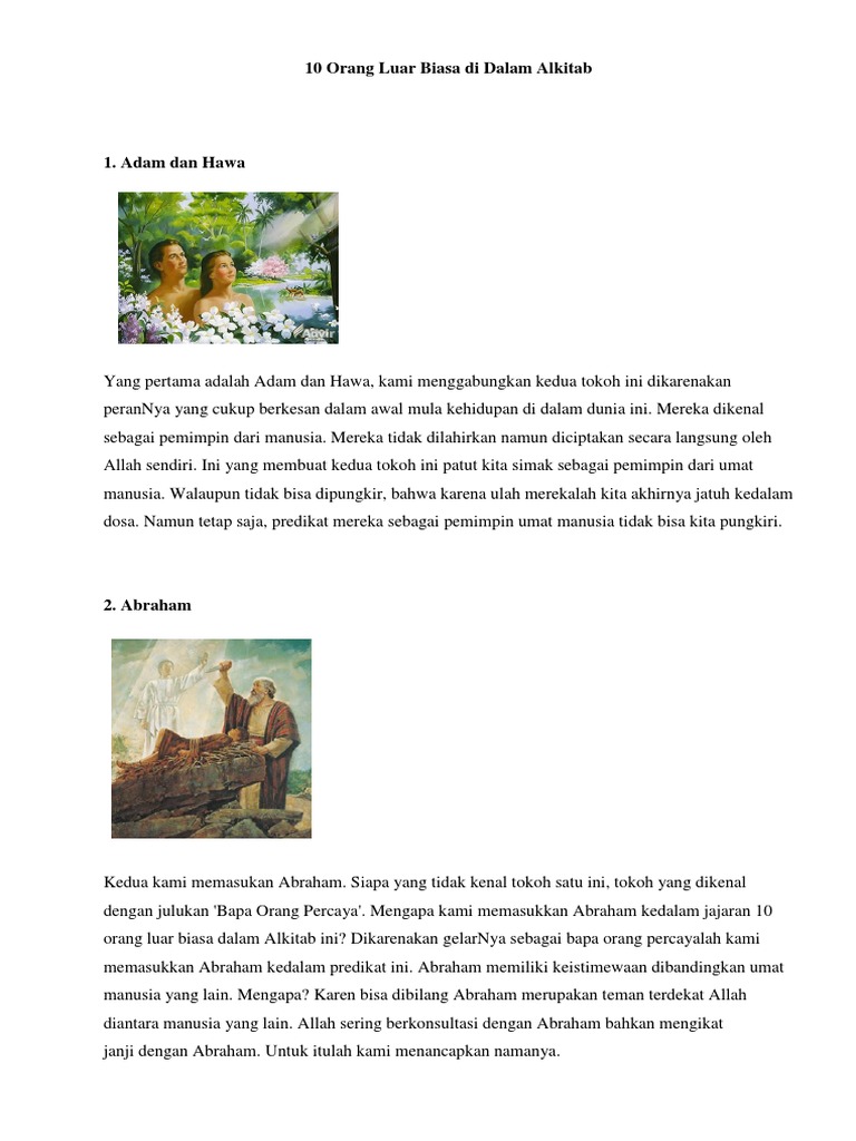 10 tokoh alkitab