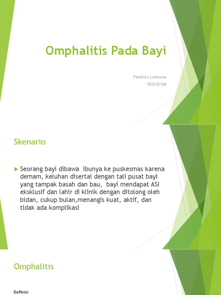 Omphalitis Pada Bayi | PDF