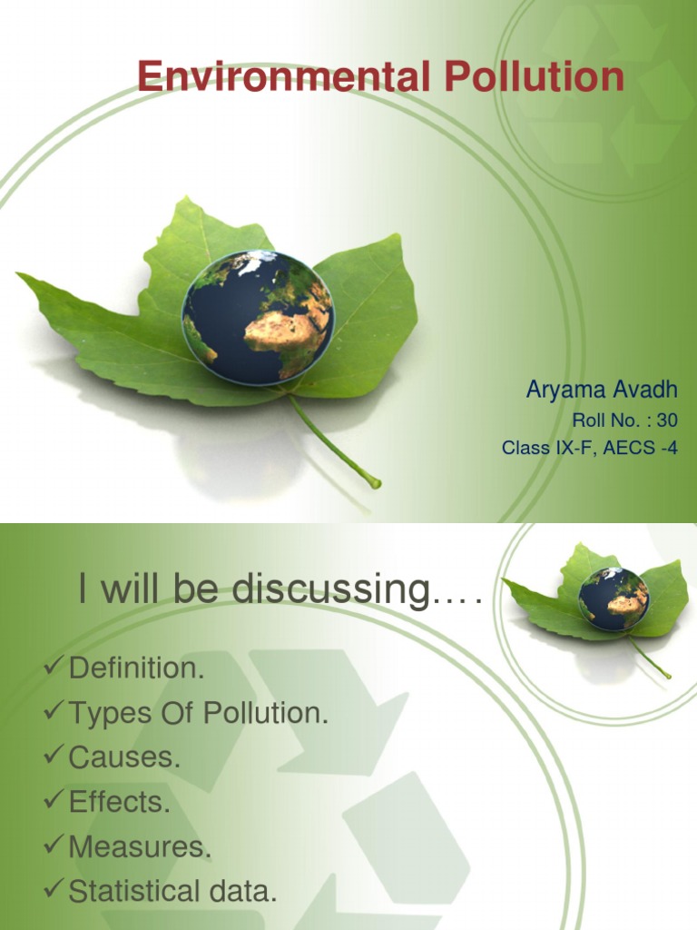 Environmental Pollution | PDF | Water Pollution | Pollution