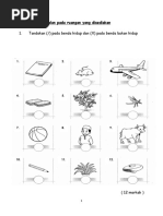 Soalan Uasa BM Tahun 1 | PDF