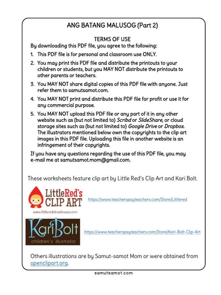 Ang Batang Malusog Part 2