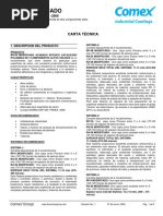 Comex - Ficha Tecnica - Velmar | PDF | Pintar | Materiales