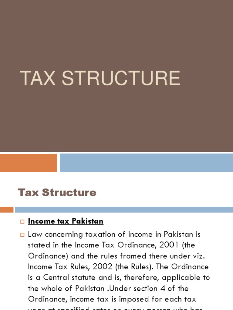 Tax Structure | PDF | Capital Gains Tax | Taxes