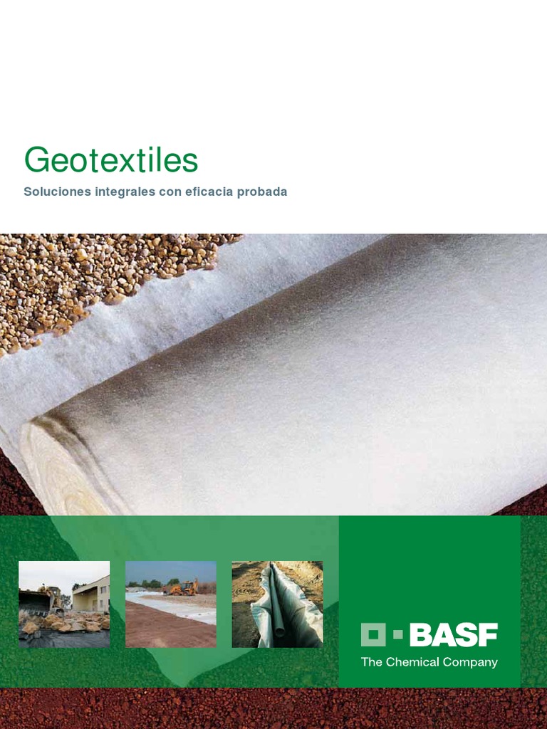 Basf Geotextiles | PDF | La carretera | Suelo