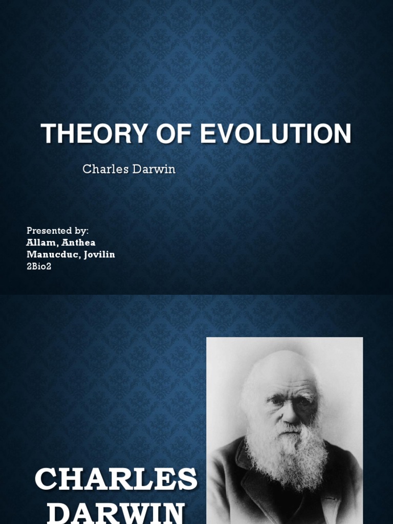 Theory of Evolution: Charles Darwin | PDF | Charles Darwin | Biological ...
