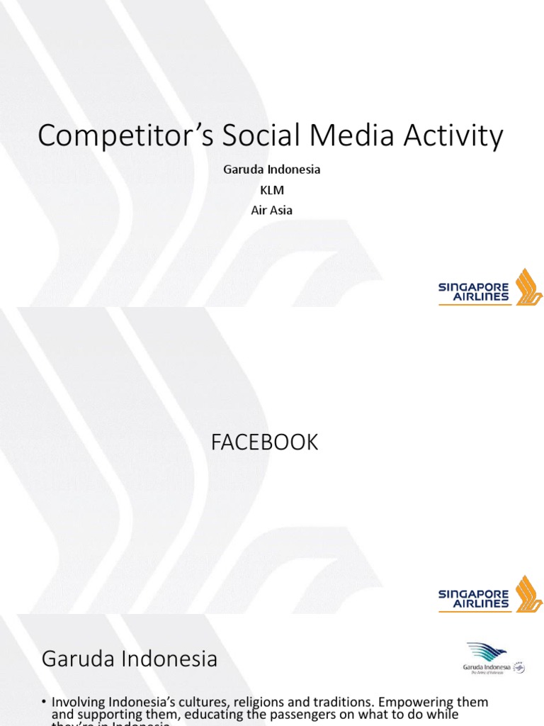 Competitor Social Media Strategies Analysis | PDF | Social Media ...