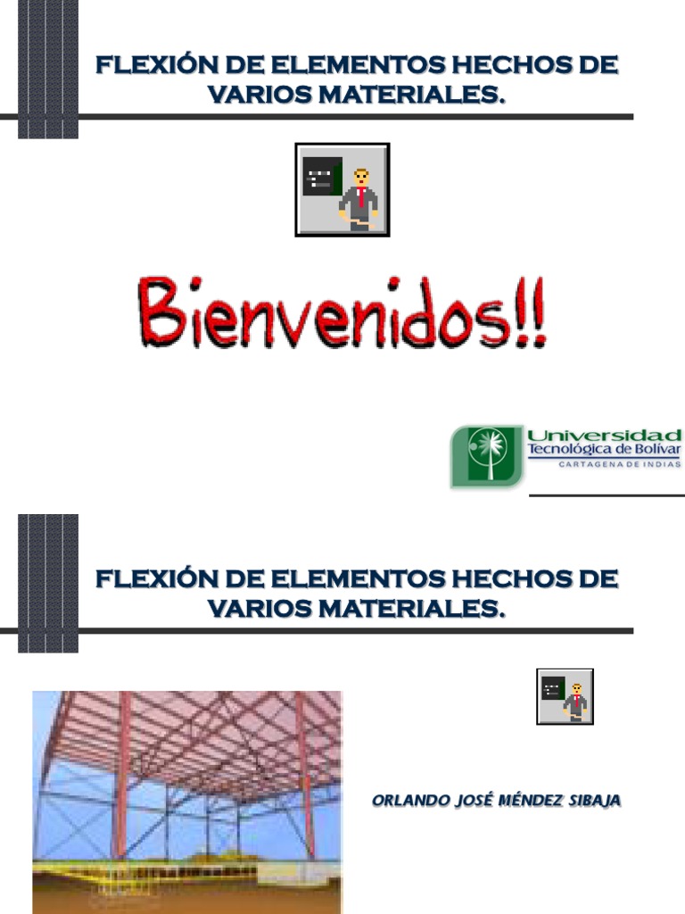 Vigas Compuestas | PDF | Doblar | Mecánica de sólidos