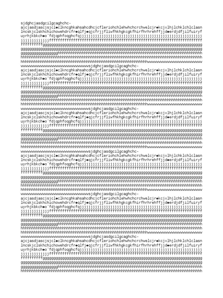 Repeated random text | PDF