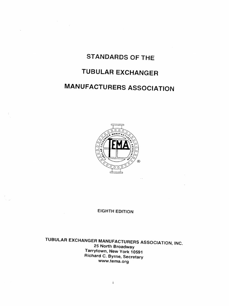 TEMA Standard PDF | PDF | Mechanical Engineering | Nature