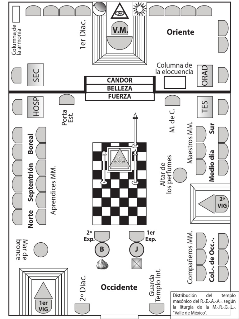 Mapa De La Logia De Los Masones En Tampa HISPANI T