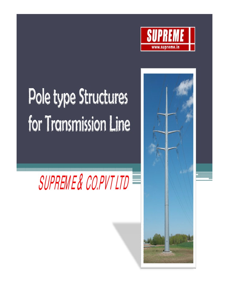 Pole Line Structure | PDF | Galvanization | Welding