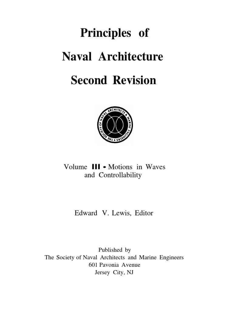Principles of Naval architecture.pdf | Ships | Wound